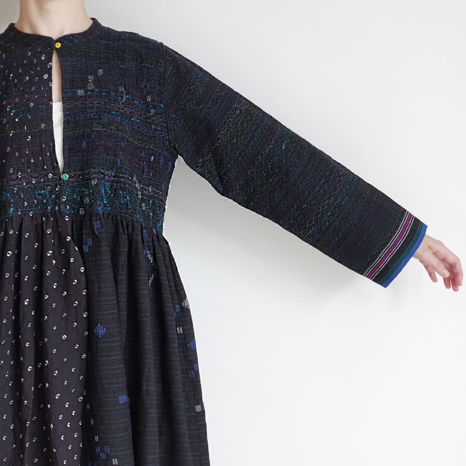injiri インジリ : Folklore-20 ロングジャケットワンピース | injiri | trip&things 通販・販売