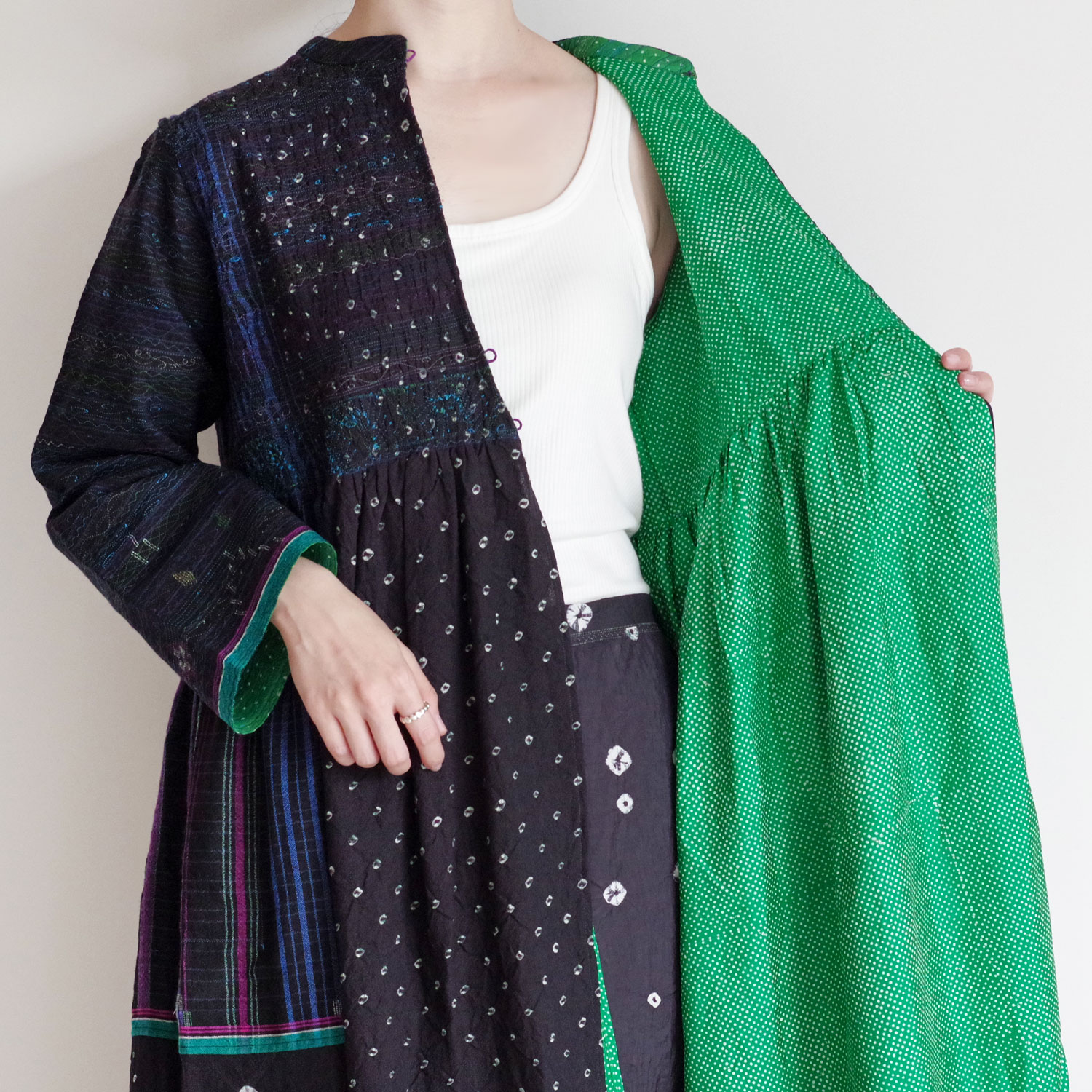 injiri インジリ : Folklore-20 ロングジャケットワンピース | injiri | trip&things 通販・販売