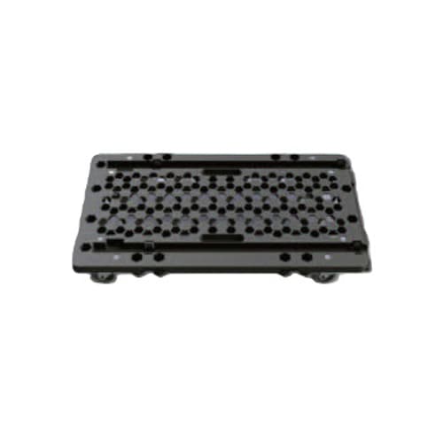 日東 マルチ連結台車 エラストマーキャスター NTC-E75GY【4台セット】 | タニックスショップ-台車館