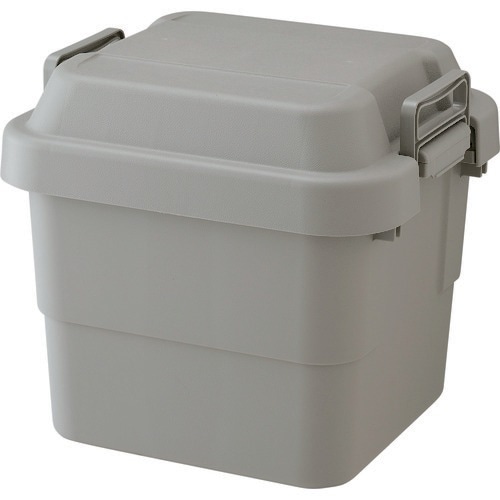 【コンテナ館】トラスコ中山(TRUSCO) トランクカーゴ 30L グレー GYC-30