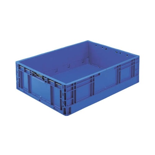 【コンテナ館】トラスコ中山(TRUSCO) 折りたたみコンテナ TPO-462(TP規格タイプ) ダークブルー