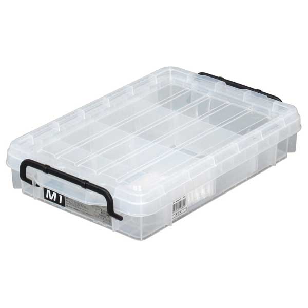 【コンテナ館】JEJアステージ NWボックスM1 クリア 【12個入】