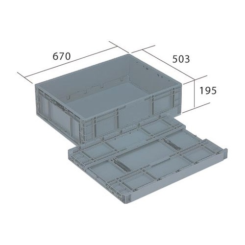 【コンテナ館】三菱ケミカルインフラテック ヒシコンテナ TPO-462(TP規格)