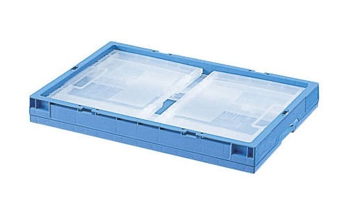 【コンテナ館】積水テクノ成型 オリタタミコンテナ(透明タイプ) OC-40L