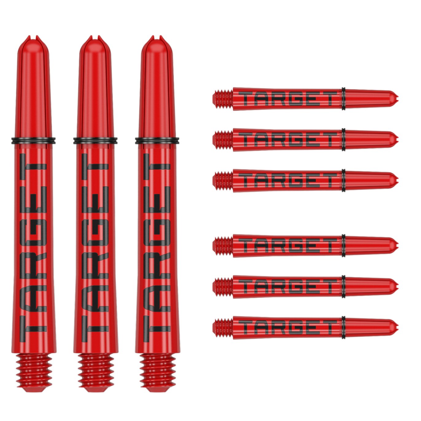 PRO GRIP TAG RED & BLACK SHAFT 3セットパック