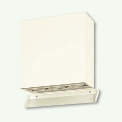 VB-JW150S-W ベンテック 角形パイプフード(ガラリ・防虫網付、φ150) 即配・速配ならプロ向け電材・照明器具オンラインショップのタロトデンキにお任せください。