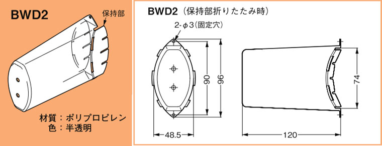BWD2 ネグロス エフモック ジョイントボックス スポッター(半透明、10個入) 即配・速配ならプロ向け電材・照明器具オンラインショップのタロトデンキにお任せください。
