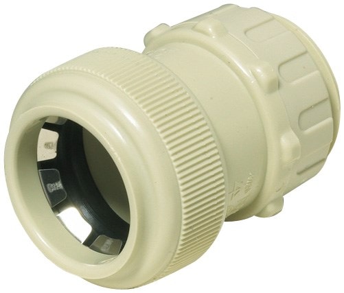 FPK-42YP 未来工業 コネクタ 防水型 PF管42用 適合ノック径φ48 ベージュ色 即配・速配ならプロ向け電材・照明器具オンラインショップのタロトデンキにお任せください。