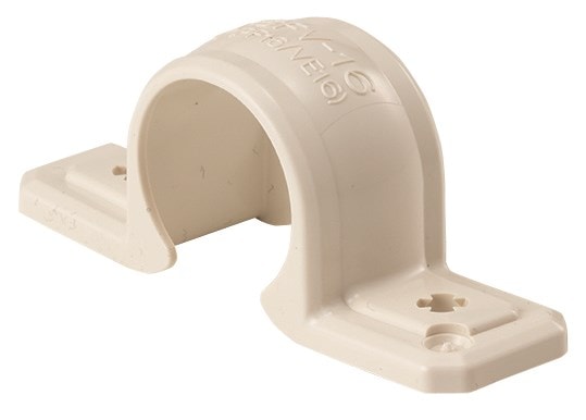 SFV-28M 未来工業 PF・VE兼用両サドル PF管28・VE管28用(MF・MFX除く) ミルキーホワイト色 50個入 即配・速配ならプロ向け電材・照明器具オンラインショップのタロト ...