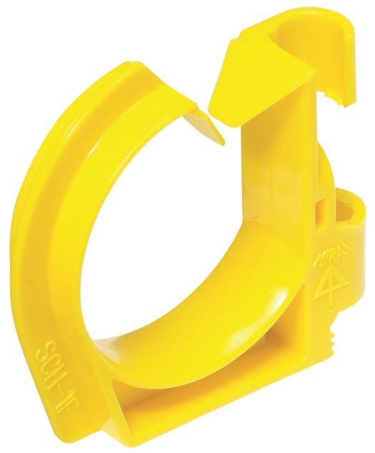 SCH-1FY 未来工業 ケーブルハンガー ループタイプ 内径φ45 黄色 10個入 即配・速配ならプロ向け電材・照明器具オンラインショップの ...