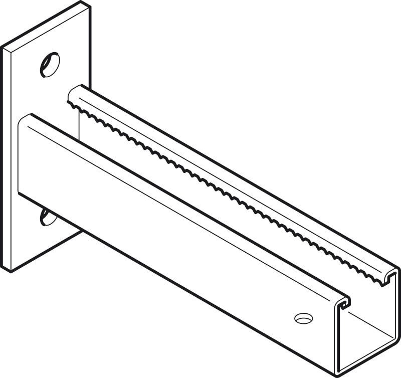 DBK10 ネグロス チャンネルブラケット 溶融亜鉛メッキ 即配・速配ならプロ向け電材・照明器具オンラインショップのタロトデンキにお任せください。