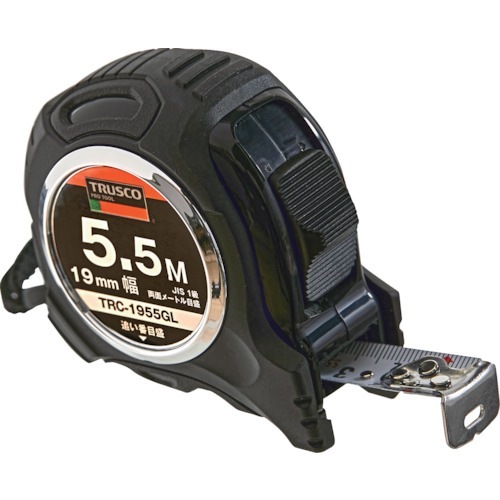 TRC-1955GL TRUSCO 追番目盛りゴムカバー付コンベックス 19幅5.5m トラスコ中山 即配・速配ならプロ向け電材・照明器具オンラインショップのタロトデンキにお任せください。