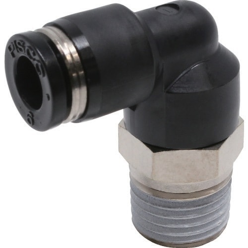 PL602 PISCO チューブフィッティング エルボ 適合外径6mm 接続口径R1/4 即配・速配ならプロ向け電材・照明器具オンライン ...