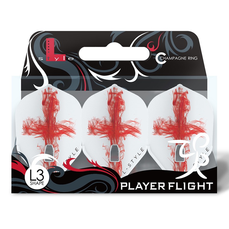 L-Flight 【エルフライト】 ボウ・グリーヴス Ver.2 PRO シェイプ ホワイト (PRO L3 White) | シャンパンリング対応フライト｜プレイヤーコラボ｜ビリヤード ...