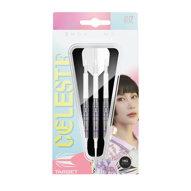 TARGET 【ターゲット】 セレステ 80 G1 シュウ・モモ選手モデル (CELESTE G1 Tungsten80%) | ダーツ 2BAバレル 16.0g｜CELESTE｜ビリヤード ...