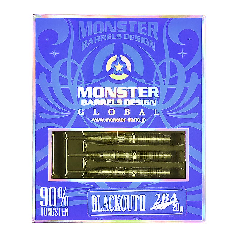 MONSTER DARTS【モンスターダーツ】 BLACKOUTⅡ STEEL | ダーツ ハードダーツ 21.0g ｜すべての商品 ...