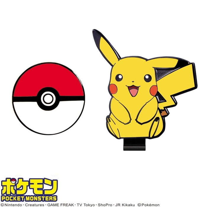 ポケットモンスター PMM001 ピカチュウ ゴルフマーカー | アクセサリー・小物,クリップ・マーカー | Teeolive芦屋店 公式ECサイト