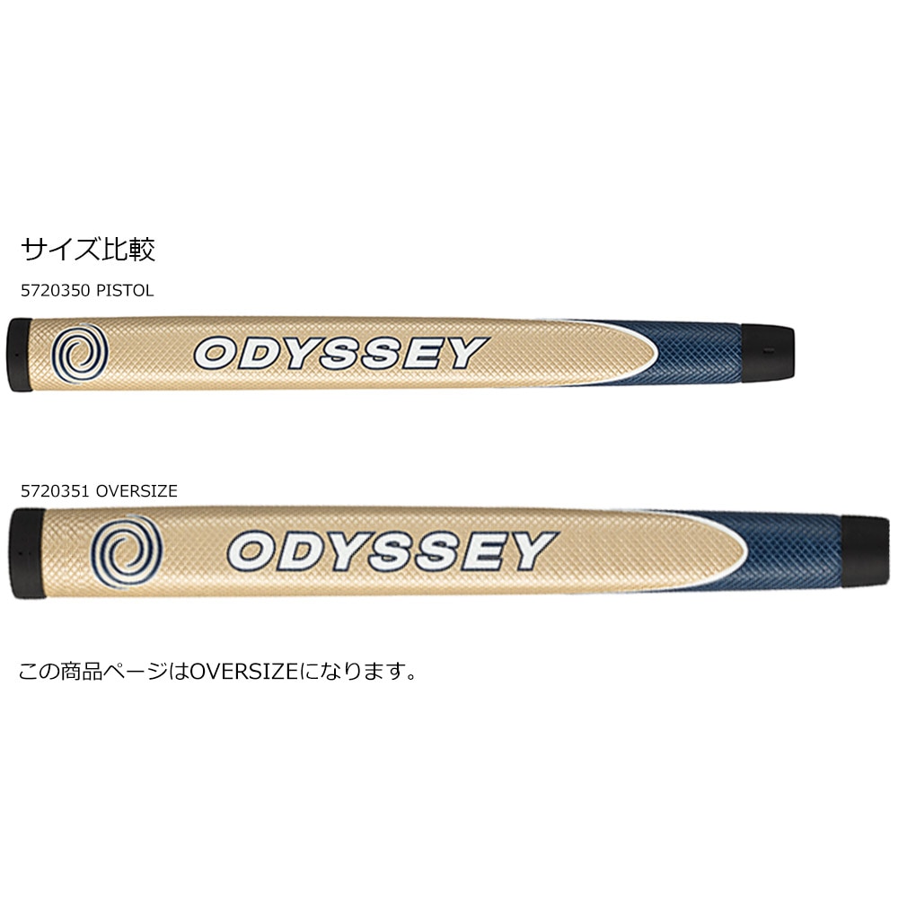 オデッセイ 5720351 Ai-One TRI-BEAM GD/NV オーバーサイズ パターグリップ 日本正規品 ODYSSEY Ai ...