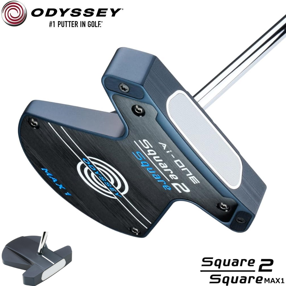 ODYSSEY Ai-ONE Square 2 Square MAX1 パター オデッセイ エーアイワン スクエア2スクエア マックス ...
