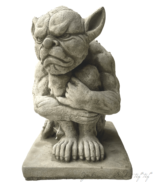 【雑貨】 英国SPARTA STATUES 『Grumpy Gargoyle』 ガーデンオーナメント | すべての商品 | | Junk ...