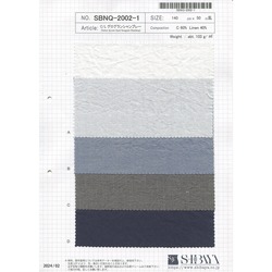 SBNQ-2002-1 C/Lグログランシャンブレー | 柴屋 | テキスタイルネット