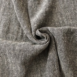 OA35246 CLASSIC SILK NEP LINEN HERRINGBONE | 小原屋繊維 | テキスタイルネット