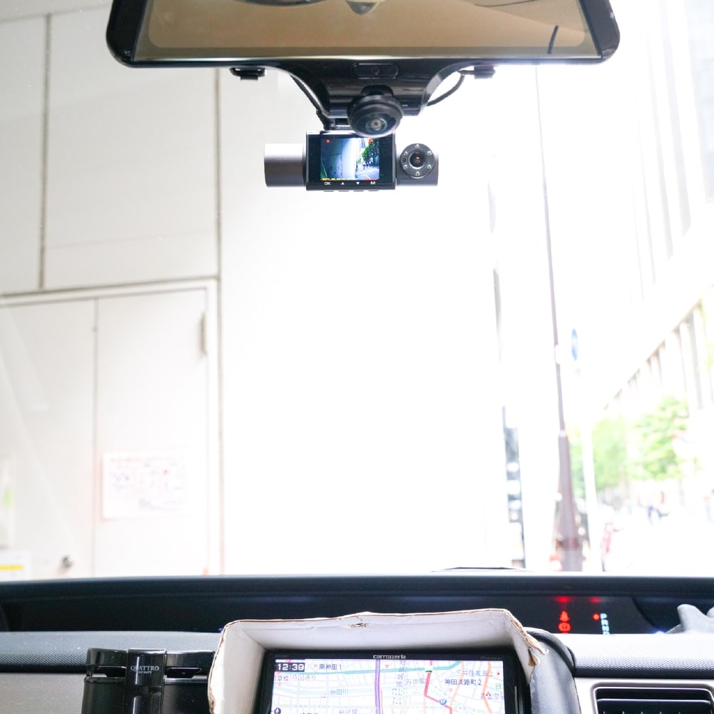 前後車内3カメラ高画質ドライブレコーダーPRO | THANKO