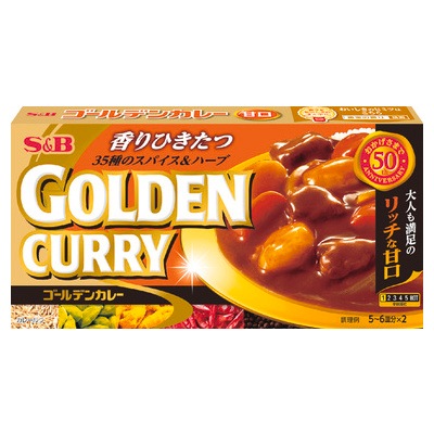 S&B ゴールデンカレー 甘口 198g まとめ買い（×10）（送料別）(n) | 食品,調味料,その他 | フジネットショップ