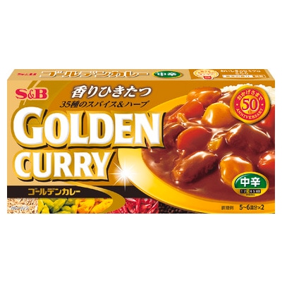 S&B ゴールデンカレー 中辛 198g まとめ買い（×10）（送料別）(n) | 食品,調味料,その他 | フジネットショップ