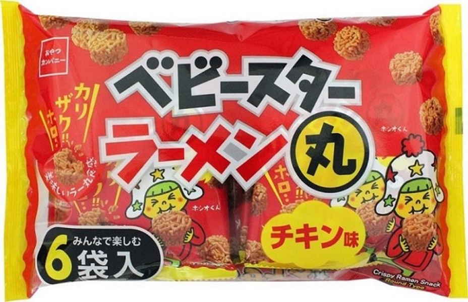 おやつC ラーメン丸チキン味6袋入 132g まとめ買い(×15)|4902775072540（415138）(n) | 菓子,スナック菓子 | フジネットショップ