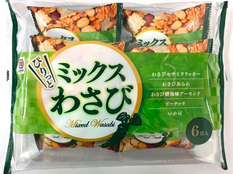 ミツヤ ミックスわさび6P 102g まとめ買い(×10)|4902483040152(tc)(049840)（送料別） | 菓子,その他 | フジネットショップ