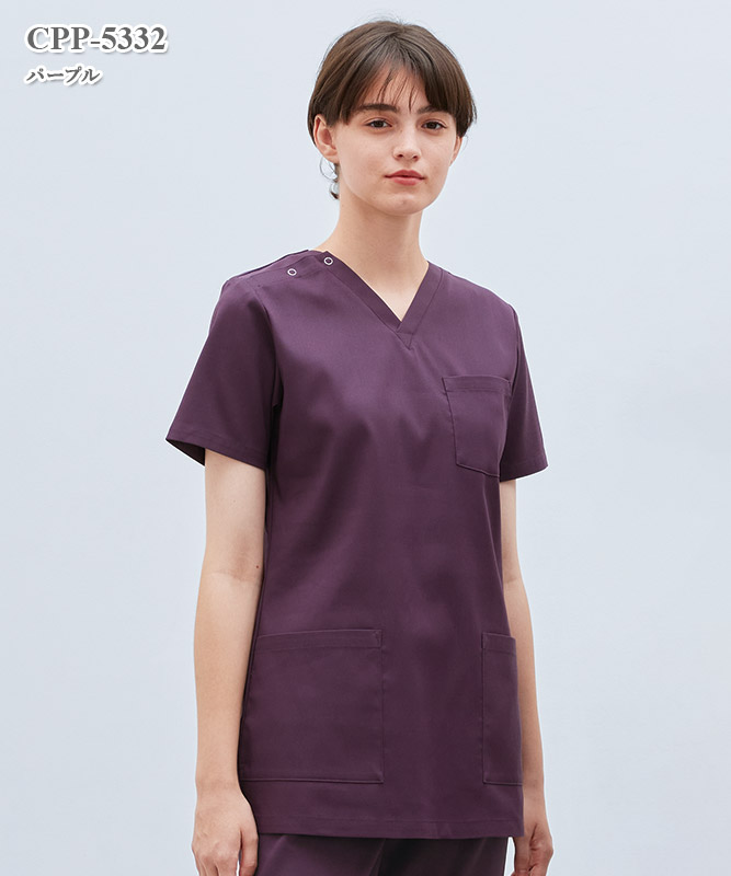男女兼用スクラブ半袖[ナガイレーベン製品] CPP-5332｜THS-白衣通販・販売
