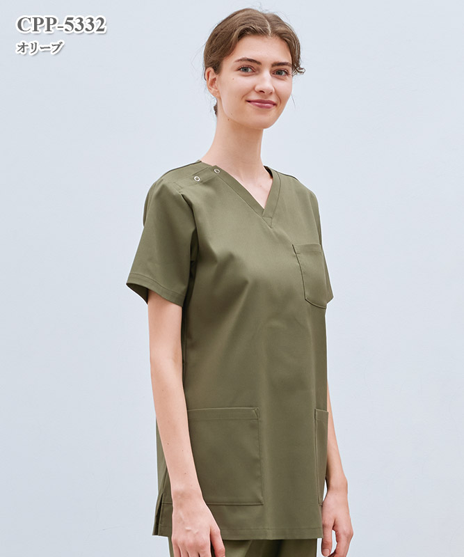 男女兼用スクラブ半袖[ナガイレーベン製品] CPP-5332｜THS-白衣通販・販売