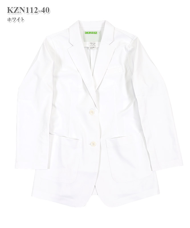 レディス白衣ブレザー長袖[KAZEN製品] KZN112｜THS-白衣通販・販売