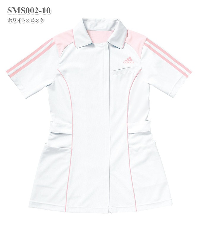 アディダスレディスジャケット半袖[KAZEN製品] SMS002｜THS-白衣通販・販売