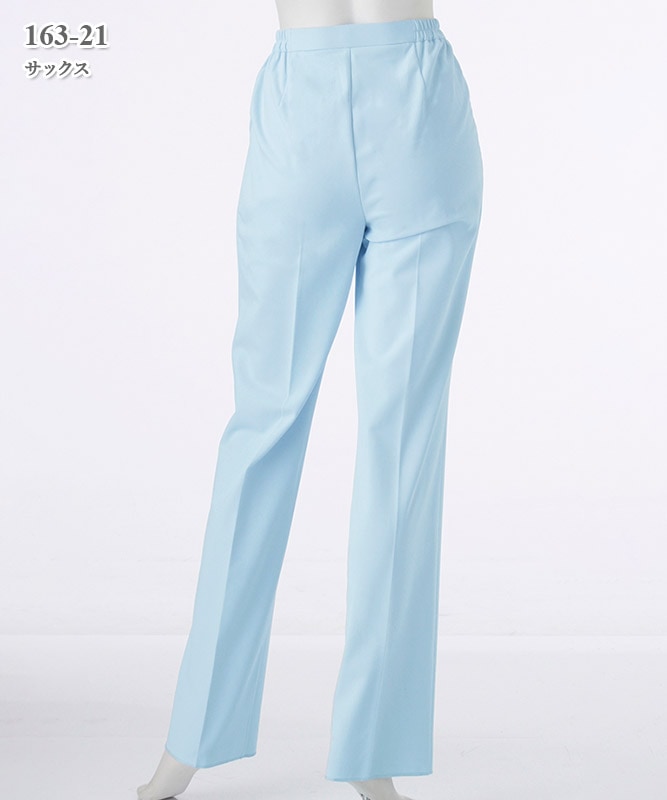 ソフトトリコットレディススラックス[KAZEN製品] 163｜THS-白衣通販・販売