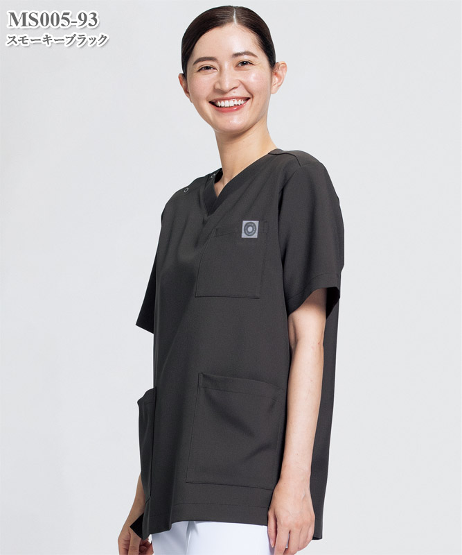 男女兼用スクラブ半袖[住商モンブラン製品] MS005-11～93｜THS-白衣通販・販売