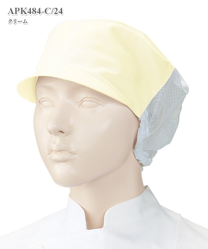 ネット付キャップ[2枚入][KAZEN製品] APK484｜THS-白衣通販・販売