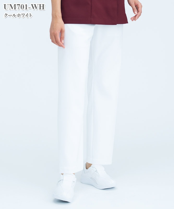 ukaメディカルユニフォームスタディ レディスパンツ(ノータック・総ゴム)[住商モンブラン製品] UM701-IB～WH｜THS-白衣通販・販売