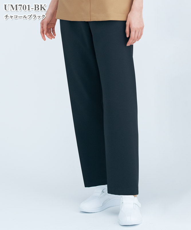 ukaメディカルユニフォームスタディ レディスパンツ(ノータック・総ゴム)[住商モンブラン製品] UM701-IB～WH｜THS-白衣通販・販売