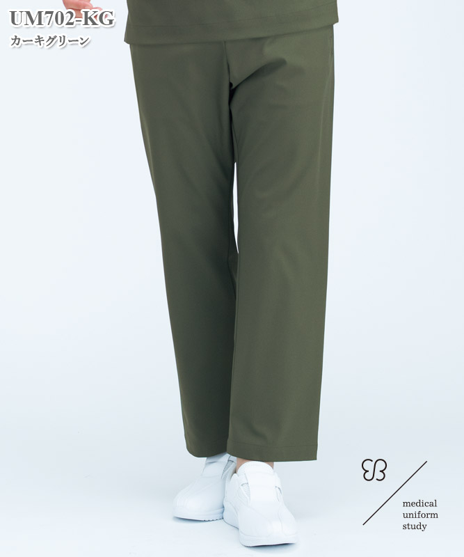 ukaメディカルユニフォームスタディ 男女兼用パンツ(ノータック・総ゴム)[住商モンブラン製品] UM702-PP～WG｜THS-白衣通販・販売