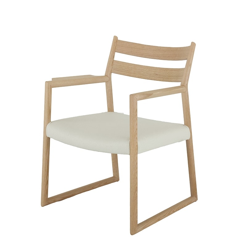 ダイニング4点セット Mys テーブル TJT-LD189065-B ONC + アームチェア TJC-409R ONC ベイツ01W x2 + 背付きベンチ TJC-1926R MBK ...