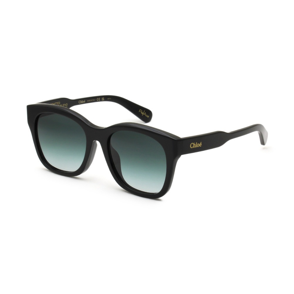 【国内正規品】Chloe クロエ サングラス CH0194SK-001 ブラック アジアンフィット レディース UVカット【送料無料（※北海道 ...