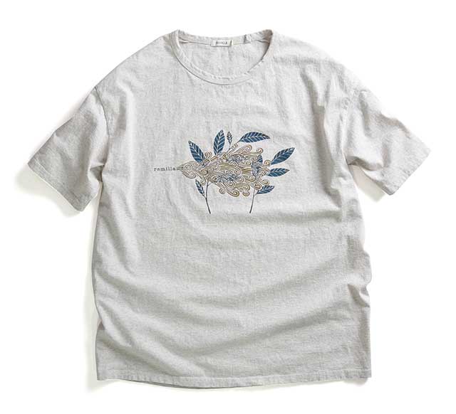remilla レミーラ PLANTS IN WIND Tシャツ R20-1212 2020Spring Summer 2nd | remilla レミーラ,2020 Spring ...