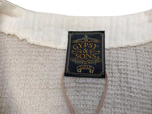 GYPSY&SONS ジプシー＆サンズ LINEN WAFFLE BAGGY TEE リネン ワッフル Tシャツ 半袖 3色（NATURAL/BLACK/BROWN）MADE IN JAPAN ...