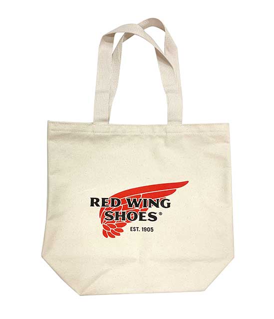 RED WING レッドウィング RED WING CANVAS TOTE BAG トートバッグ RWSC LOGO WHITE ホワイト ...