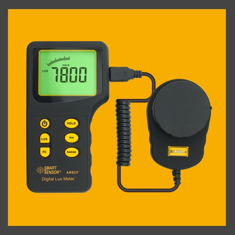 SMART SENSOR デジタル照度計 AR823+ | 照度計 | タイムテクノロジー公式ショップ