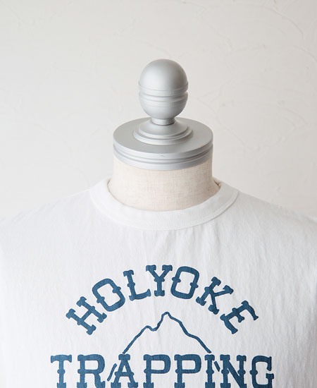 COLIMBO コリンボ PRINTED T-SHIRTS " Holyoke " (WHITE)