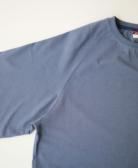NANGA ナンガ ECO HYBRID RAGLAN SLEEVE OVERSIZED TEE (NAVY)