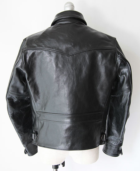 COLIMBO コリンボ HD CATTLE DRIVE LEATHER JACKET (BLACK)